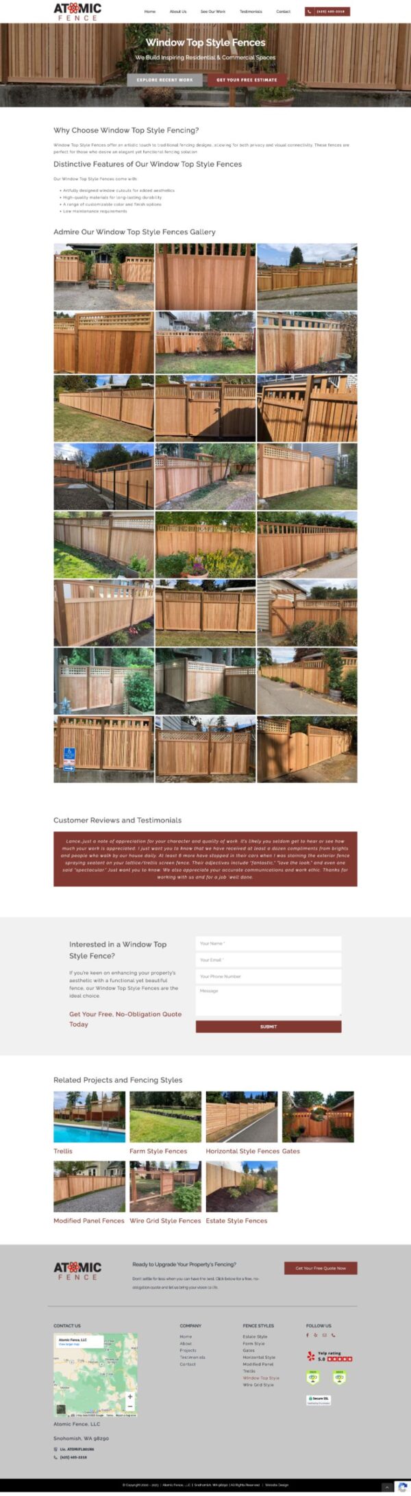 Atomic Fence: Expert Cedar Fence Designs in Snohomish, WA | Kind ...