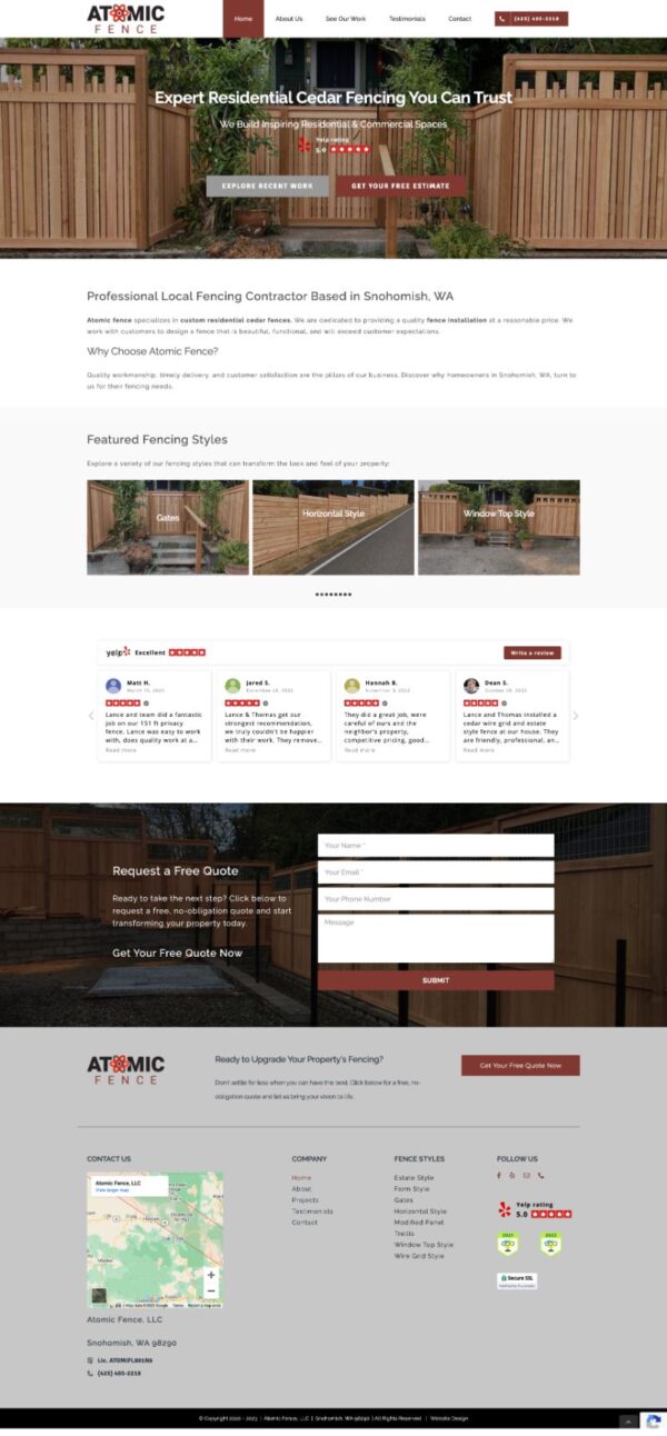 Atomic Fence: Expert Cedar Fence Designs in Snohomish, WA | Kind ...